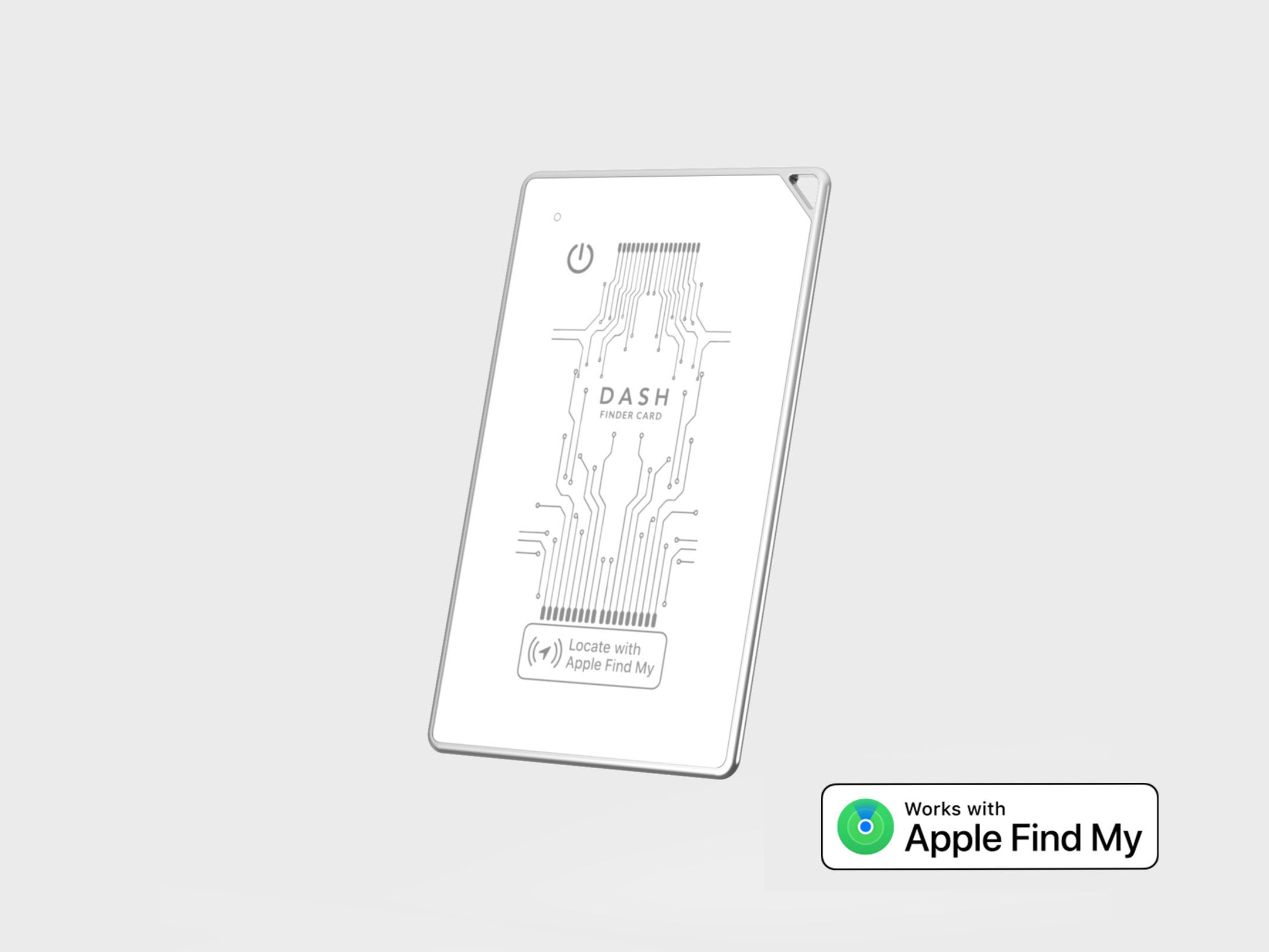 Thinnest Tracker Card - Tempered Glass & Aluminum, Wireless Recharge ...